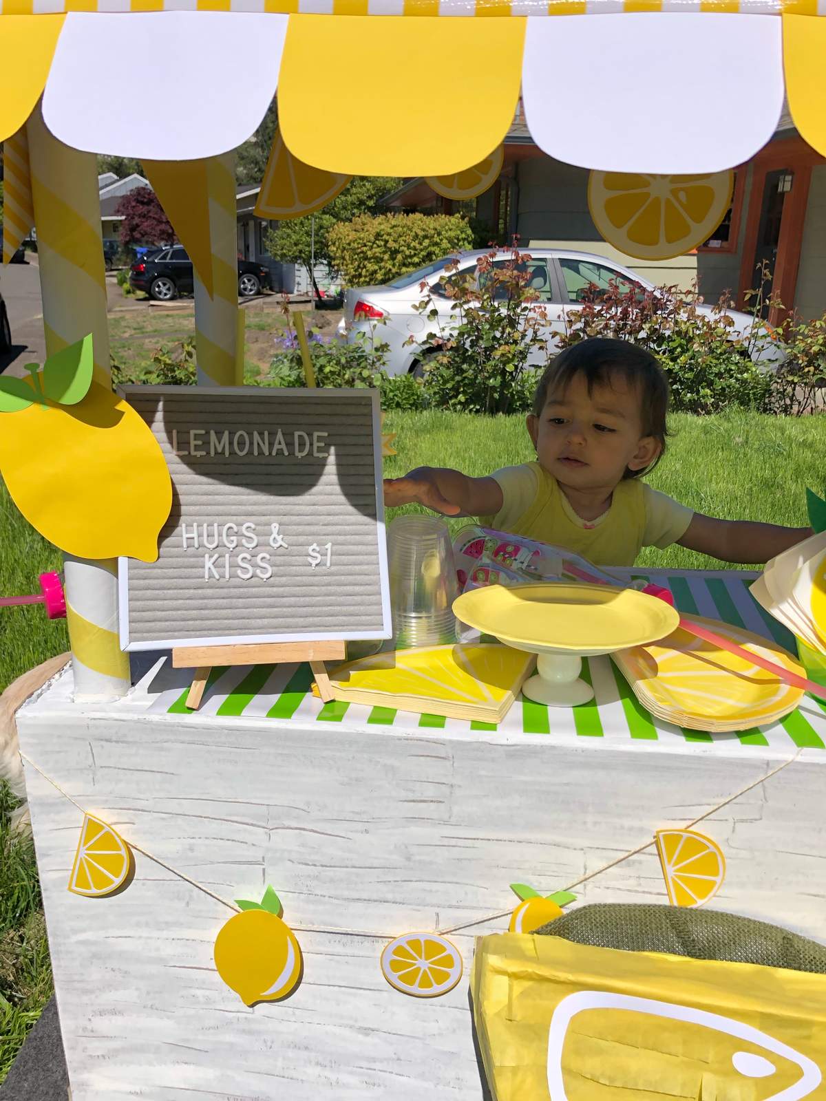 Lemonade Stand Donation Party Party Ideas | Photo 1 of 32 | Catch My Party