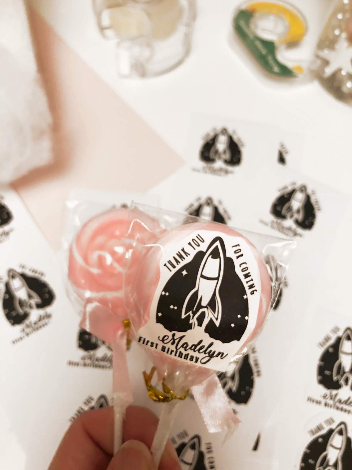 Pink Rockets Birthday Party Ideas | Photo 8 of 36 | Catch My Party