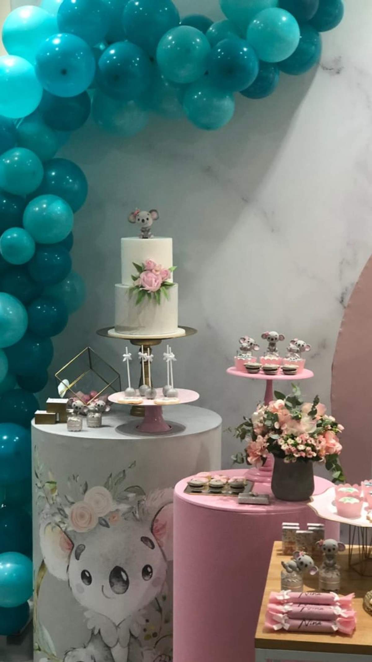 Sweet koala Birthday Party Ideas | Photo 1 of 22 | Catch My Party