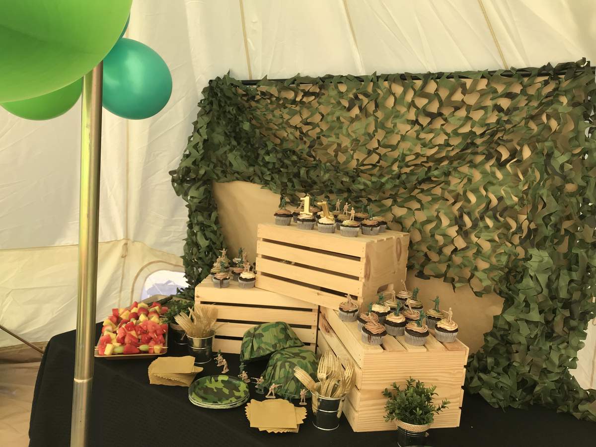 Army Boot Camp Birthday Party Ideas | Photo 4 of 18 | Catch My Party