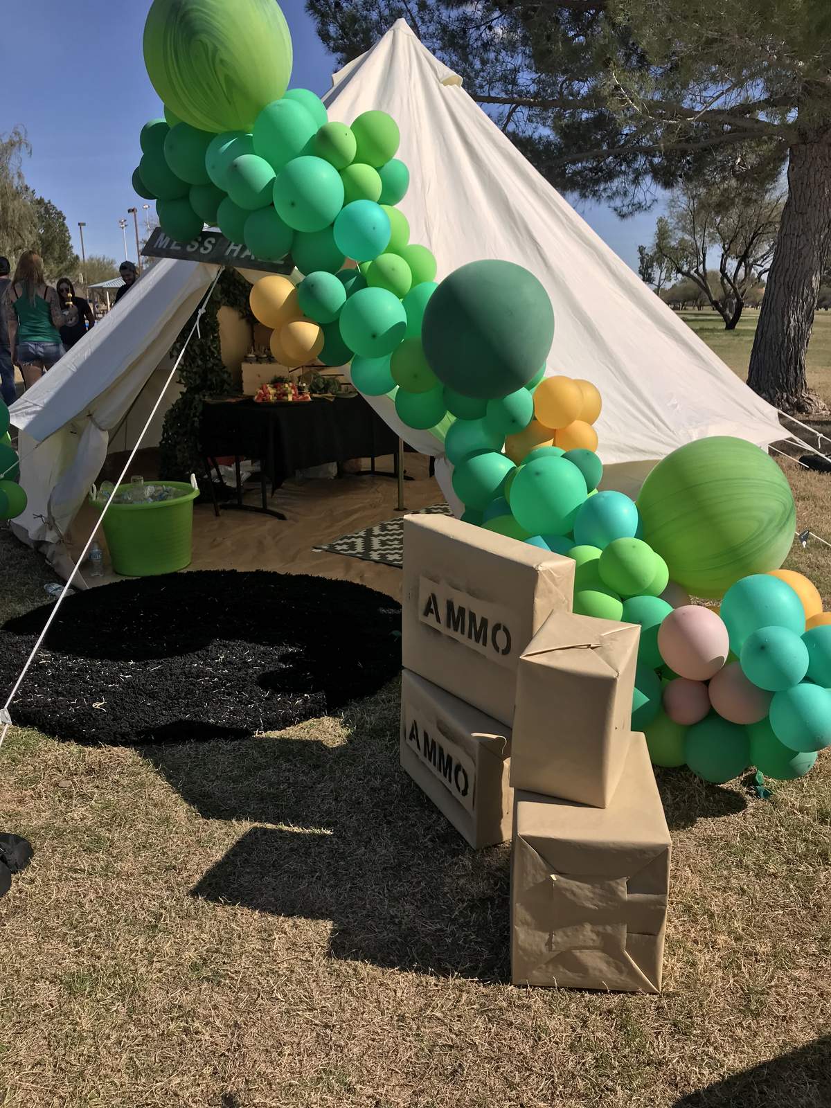 Army Boot Camp Birthday Party Ideas | Photo 4 of 18 | Catch My Party