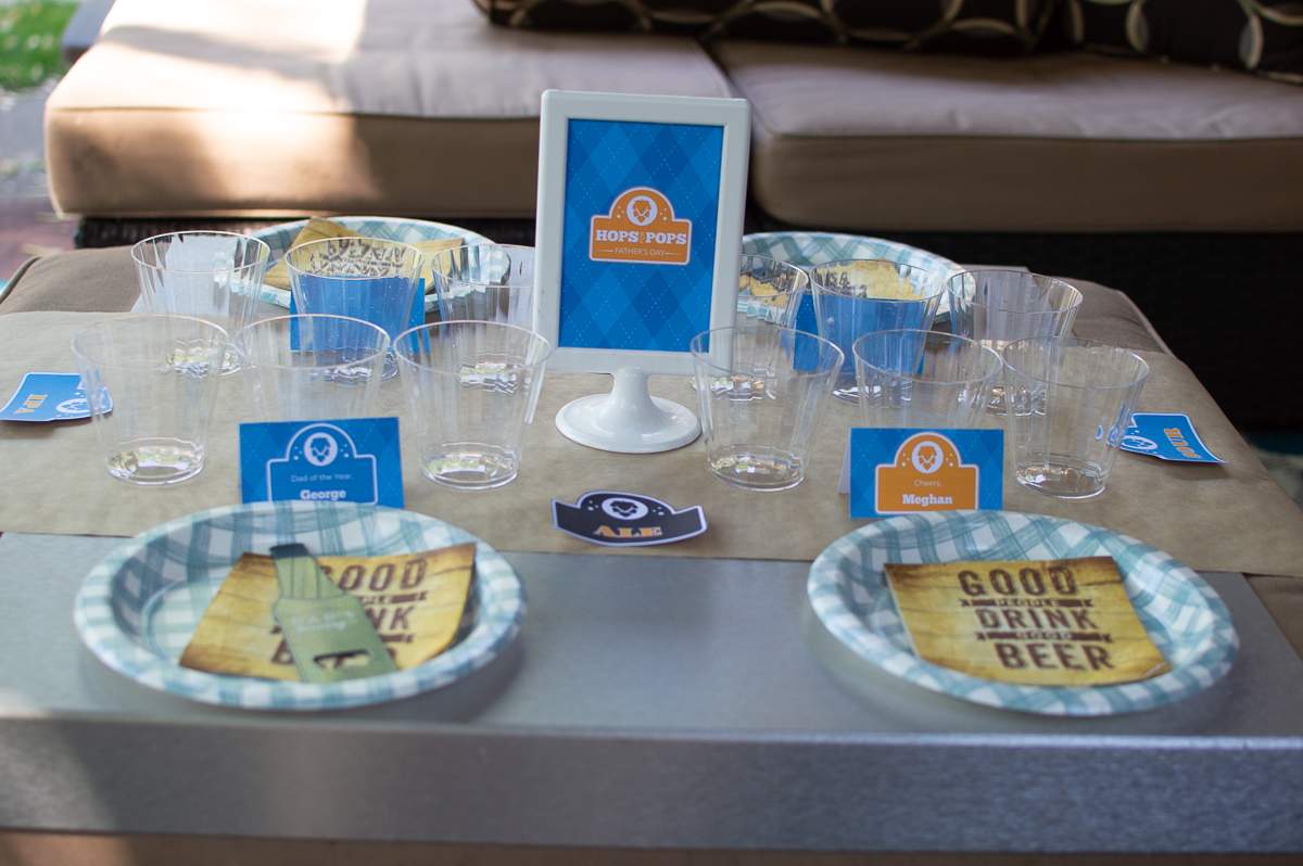 Beer Tasting Father's Day Party Ideas | Photo 6 of 14 | Catch My Party