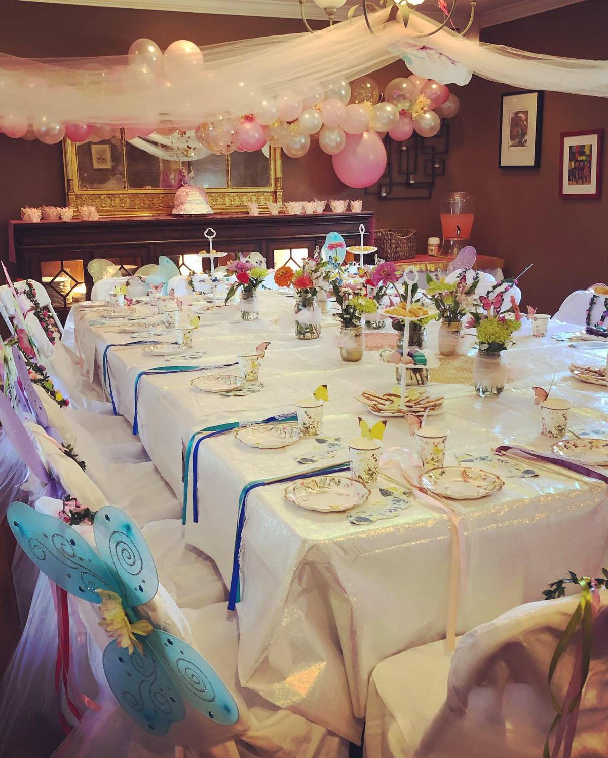 Tea Party / Birthday "Mahalia's Fairy Butterfly Tea 5th Birthday Party ...