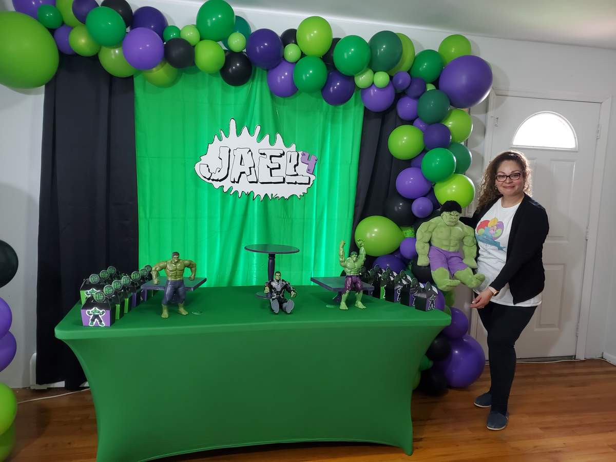 Hulk smash Birthday Party Ideas | Photo 3 of 3 | Catch My Party