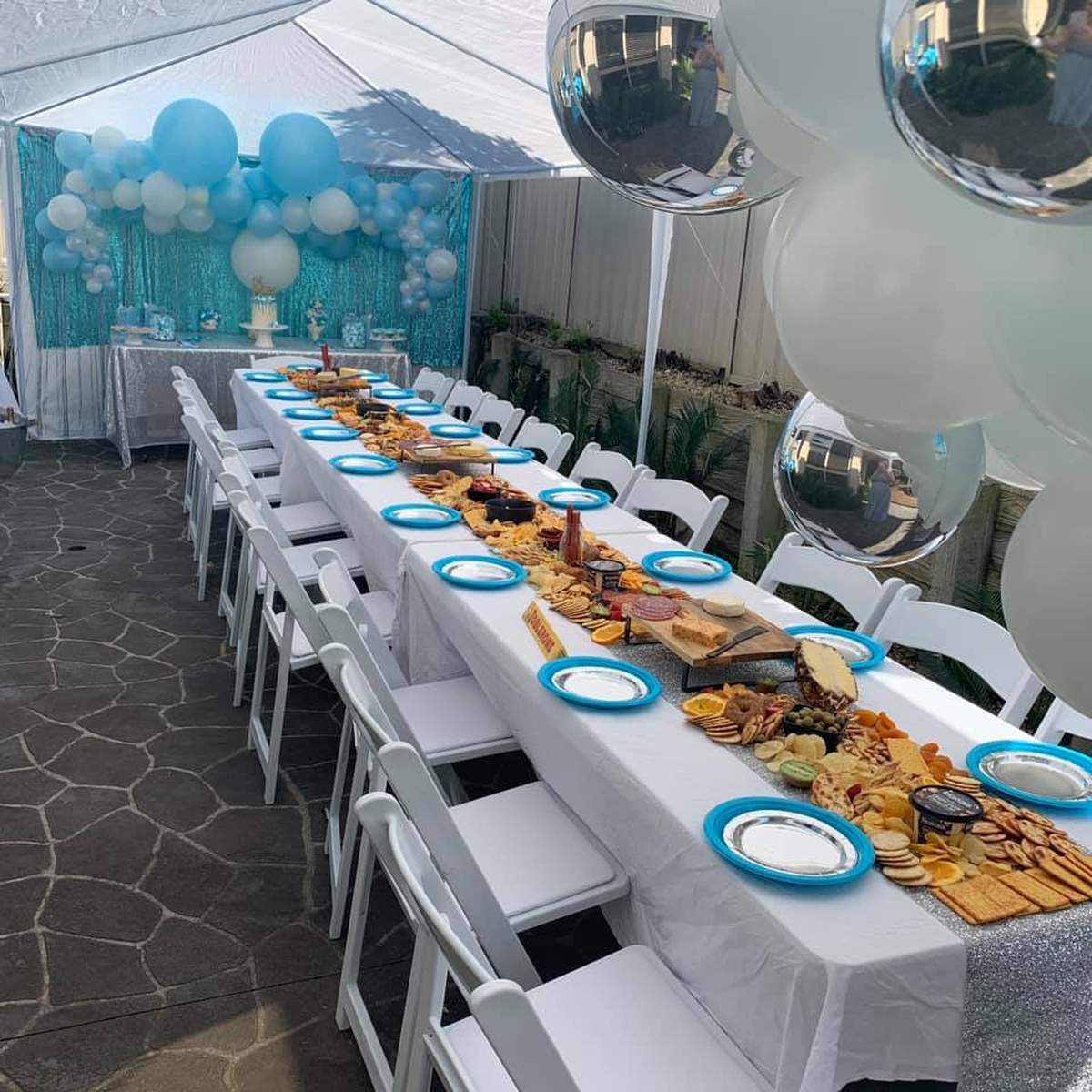 The Floating Bear Baby Shower Party Ideas | Photo 1 of 5 | Catch My Party