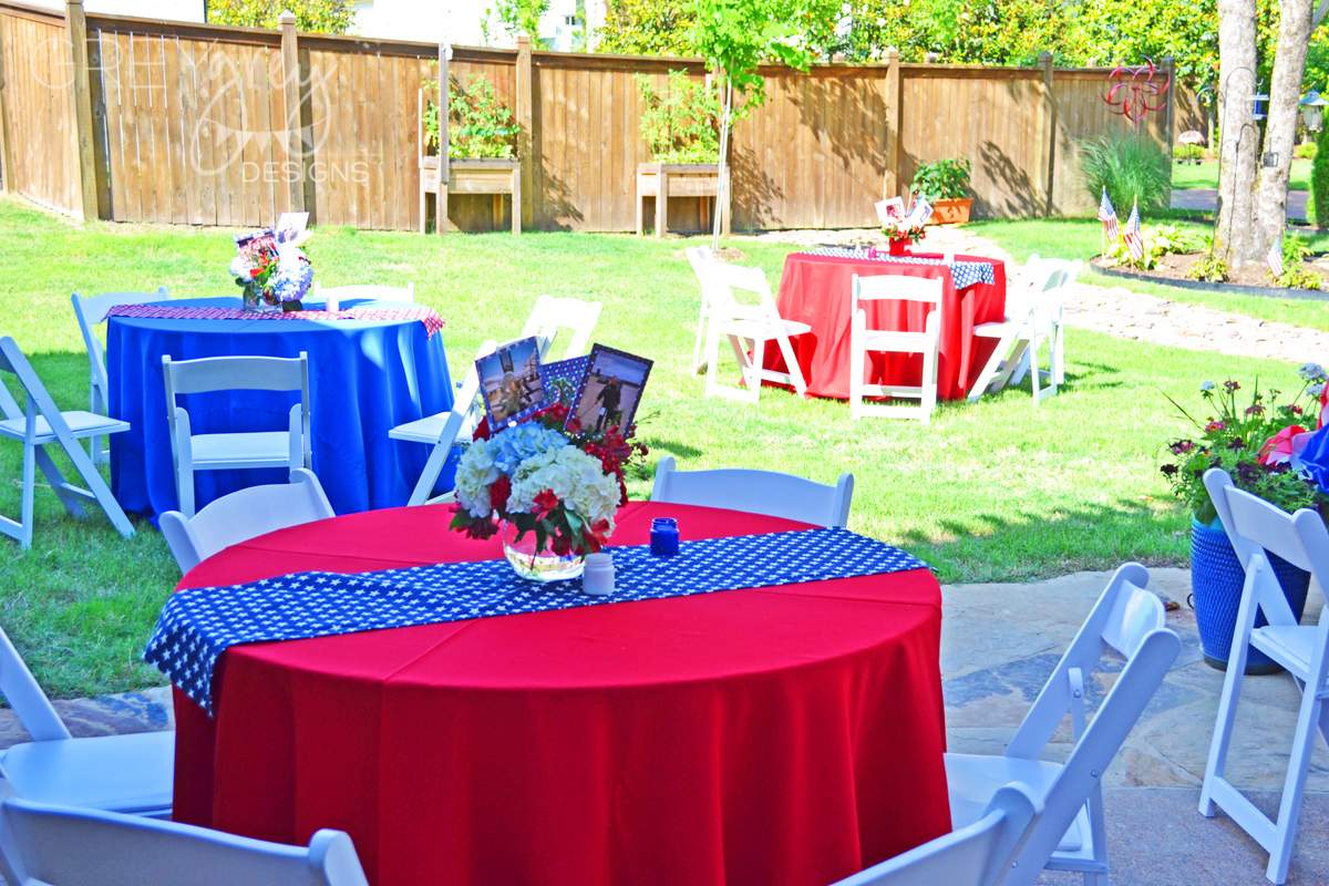 Patriotic Air Force Retirement Party Party Ideas | Photo 16 of 58 ...