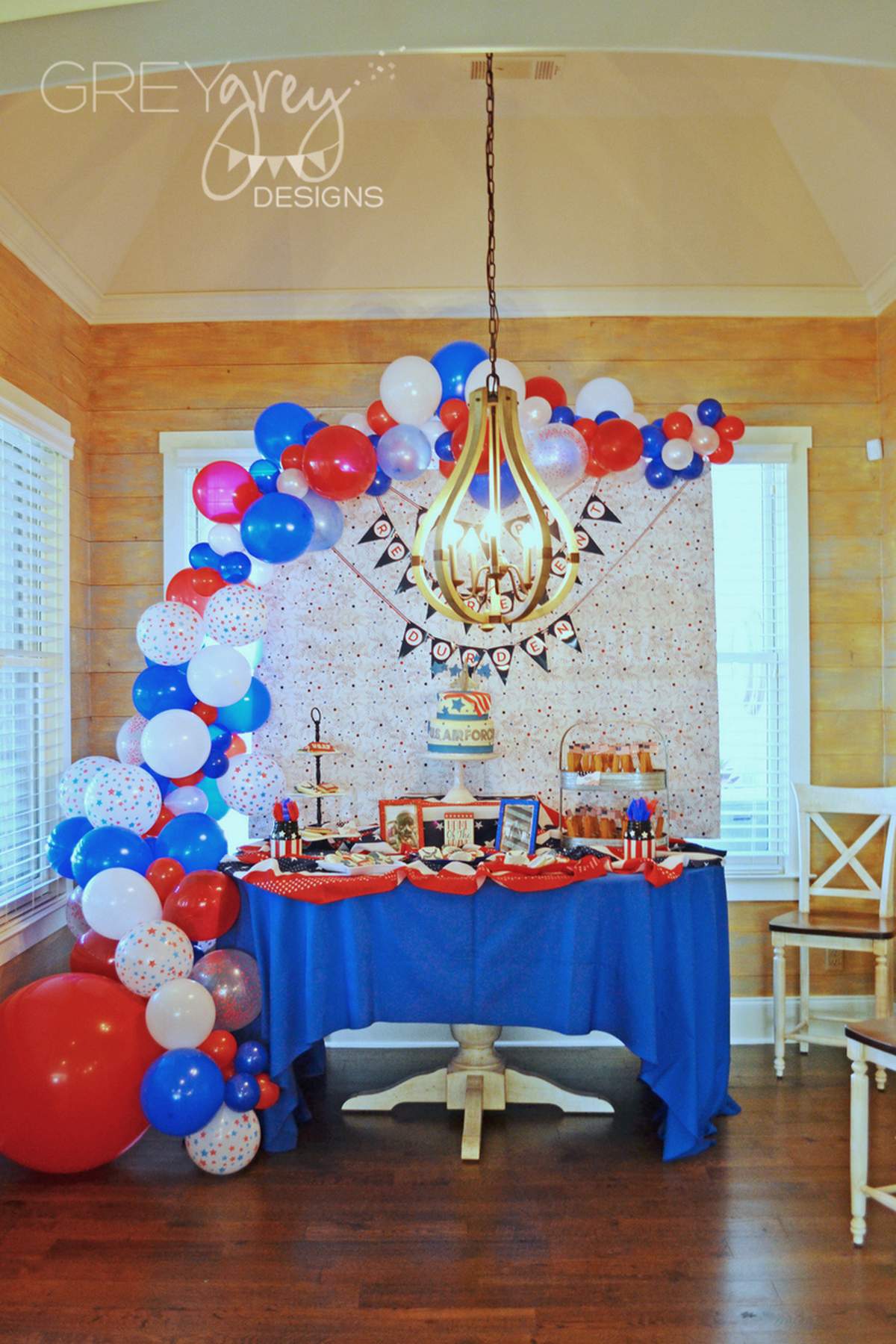 Patriotic Air Force Retirement Party Party Ideas | Photo 1 of 58 ...