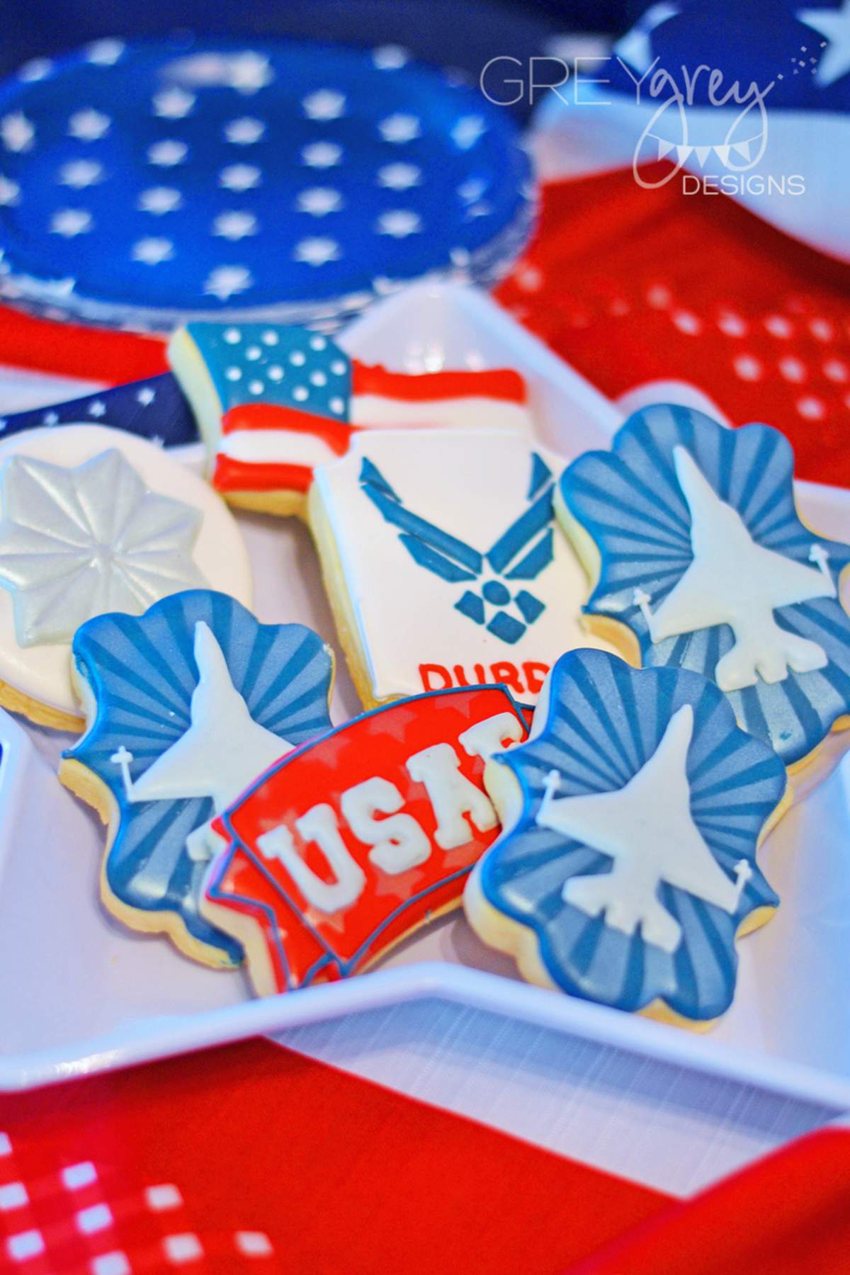 Patriotic Air Force Retirement Party Party Ideas | Photo 39 of 58 ...