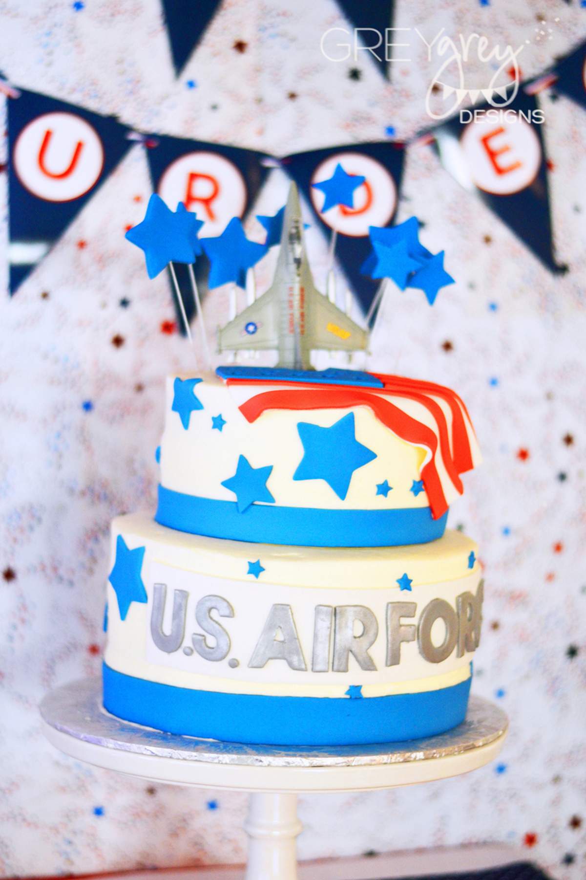 Patriotic Air Force Retirement Party Party Ideas | Photo 2 of 58 ...