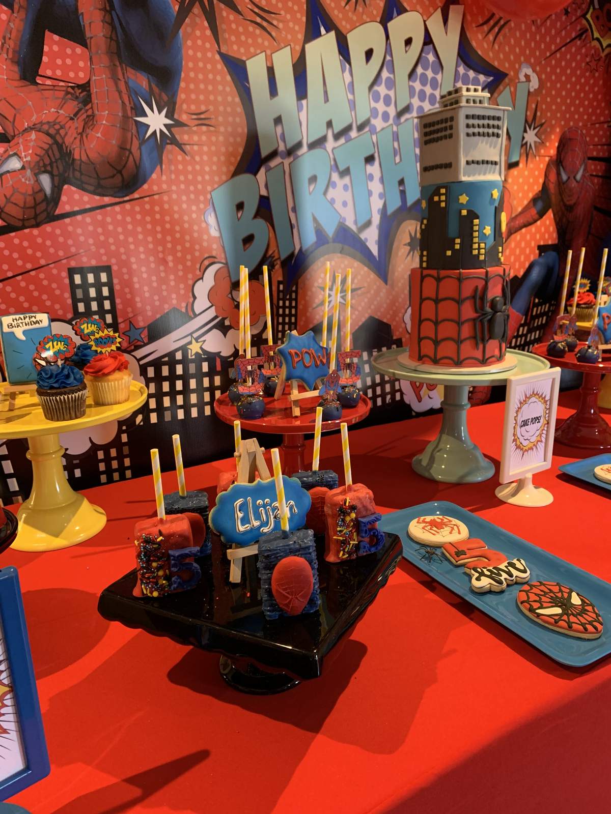 Spiderman Birthday Party Ideas | Photo 2 of 24 | Catch My Party