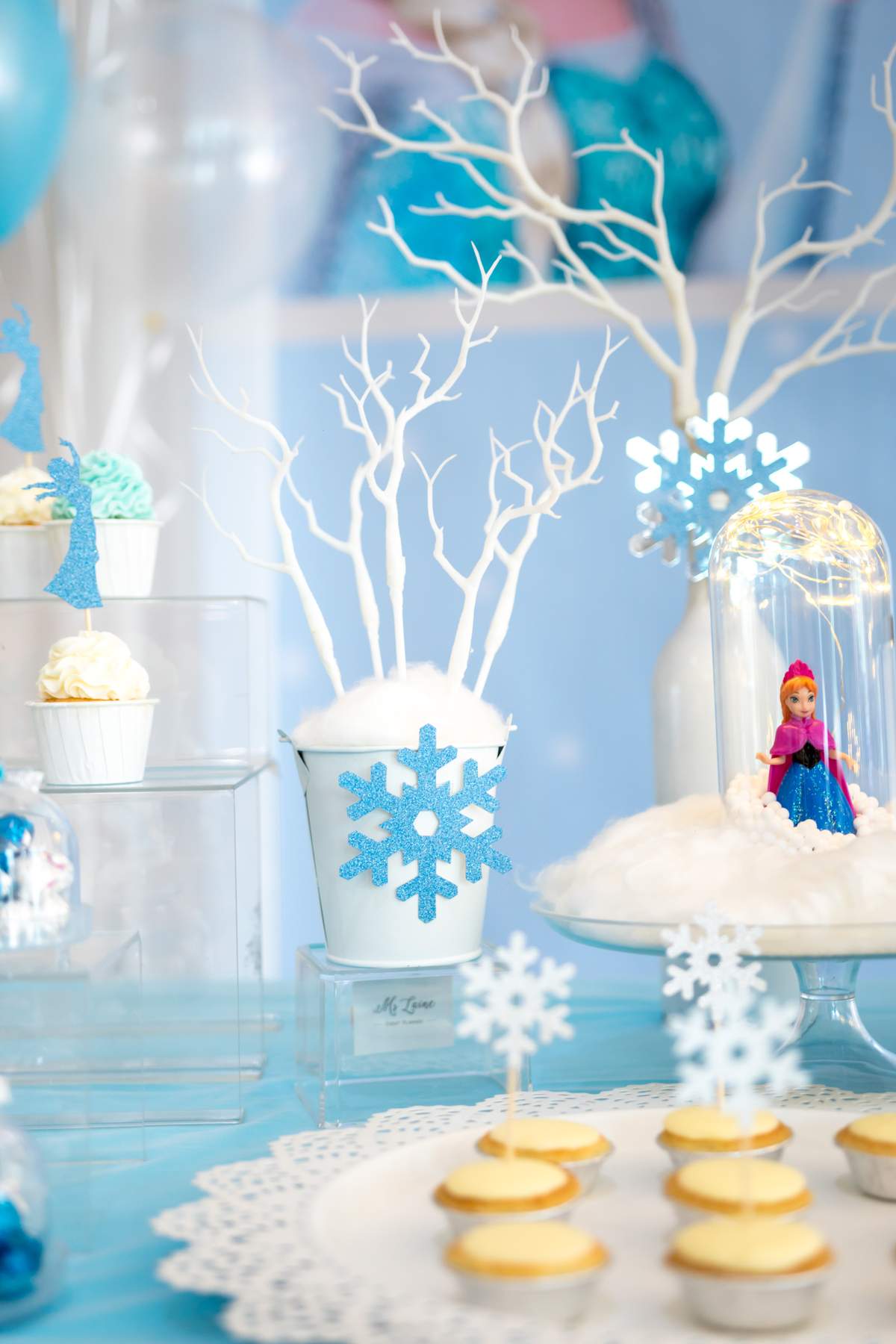 Frozen Theme Birthday Party Ideas | Photo 1 of 19 | Catch My Party