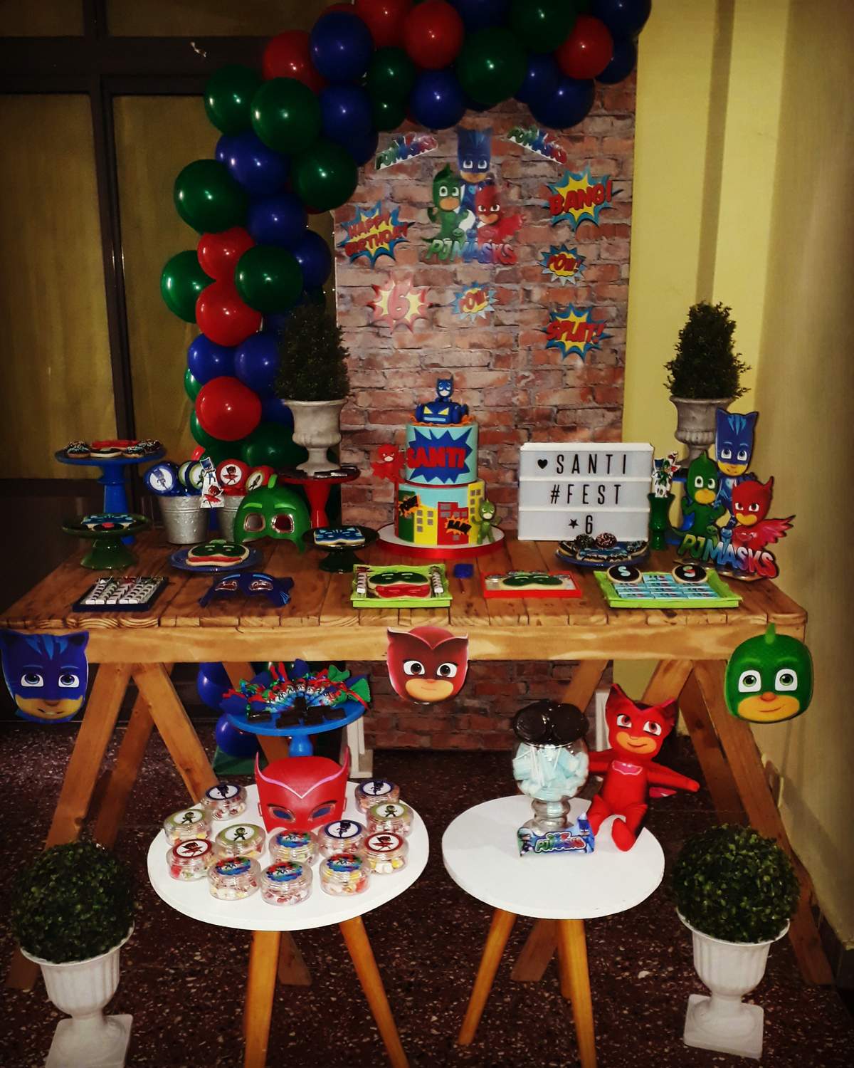 Pj Masks / Birthday "Pj Masks Birthday Party" | Catch My Party