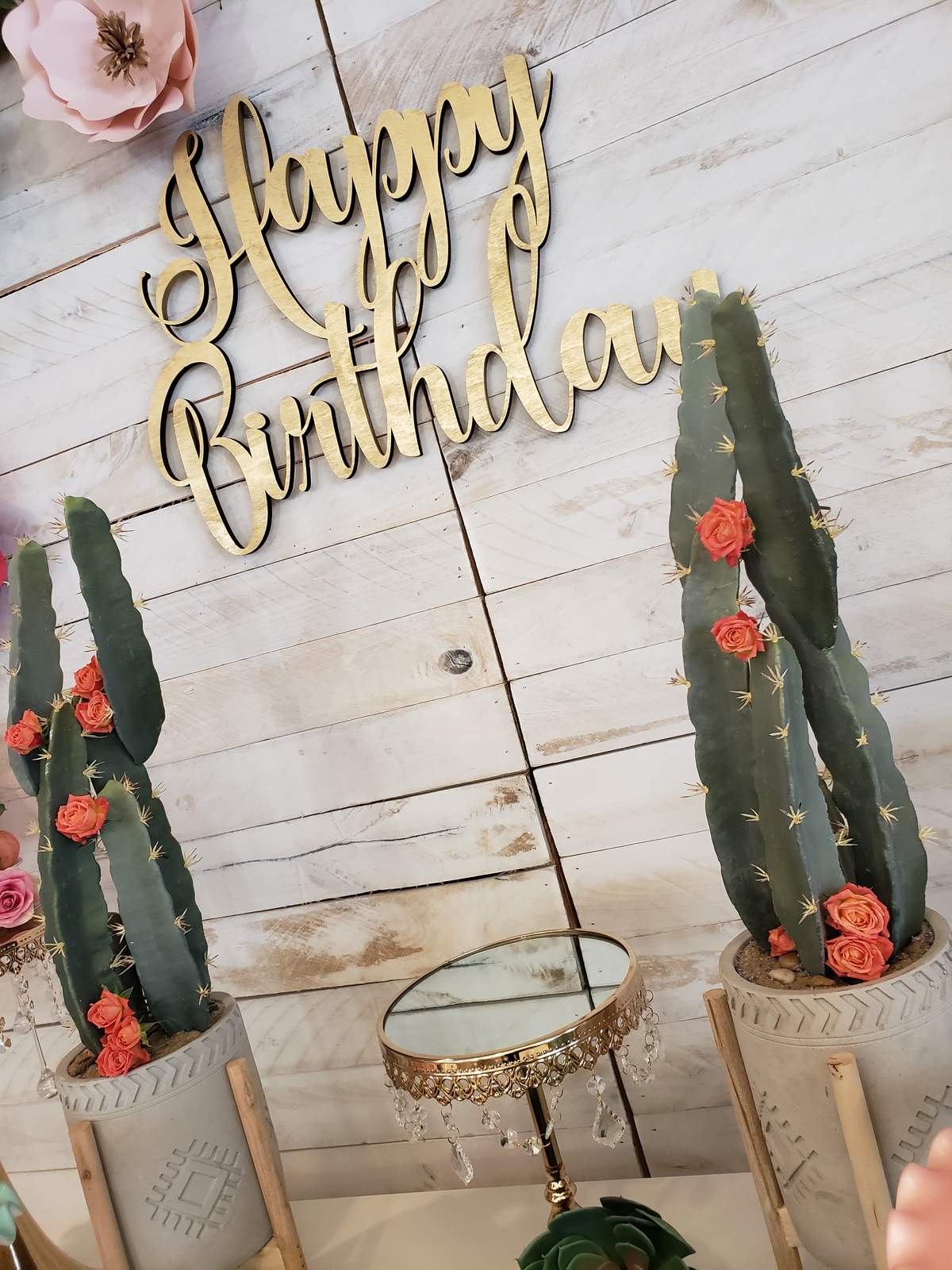 Cactus theme Birthday Party Ideas | Photo 1 of 31 | Catch My Party