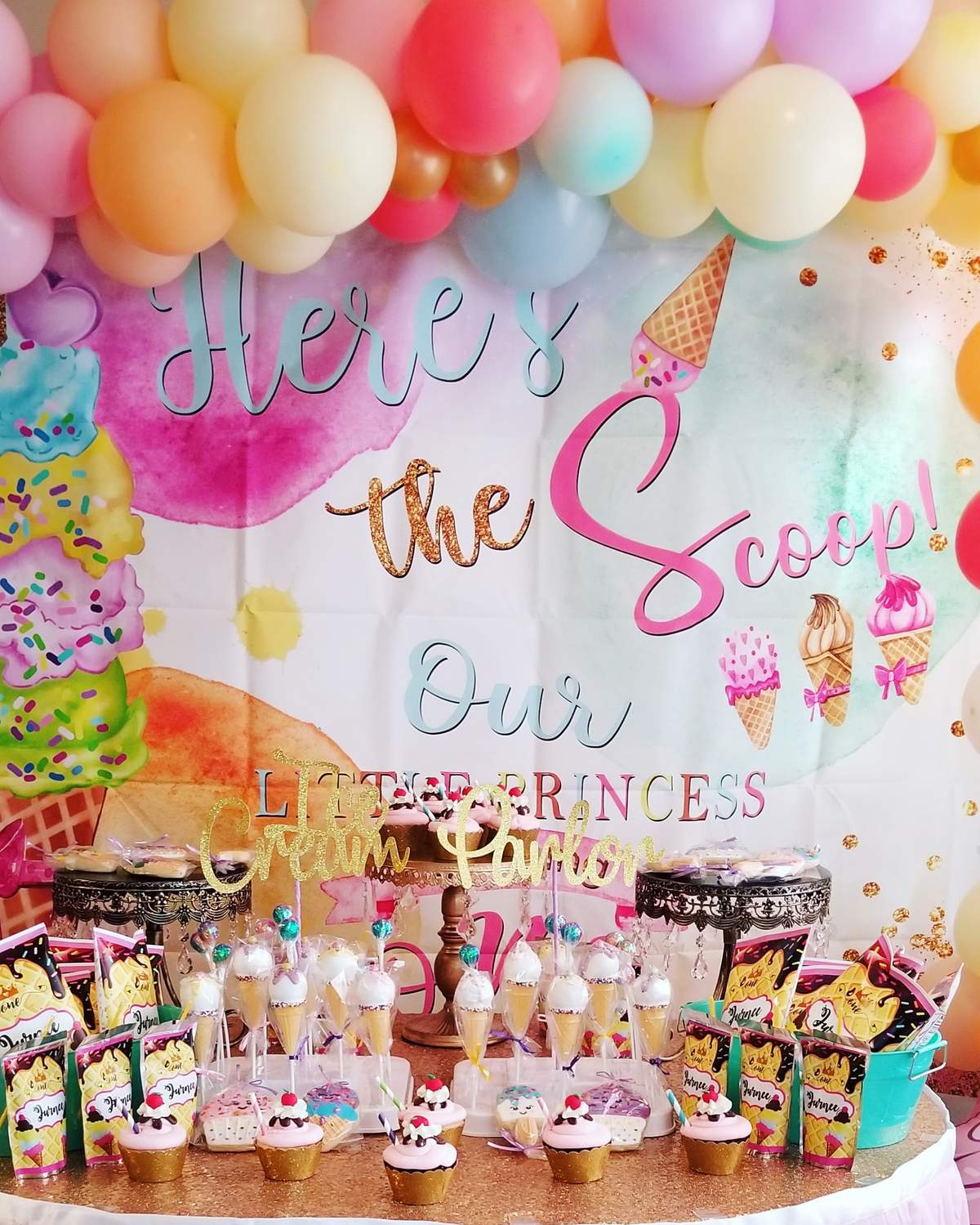 What's the Scoop Birthday Party Ideas | Photo 1 of 12 | Catch My Party