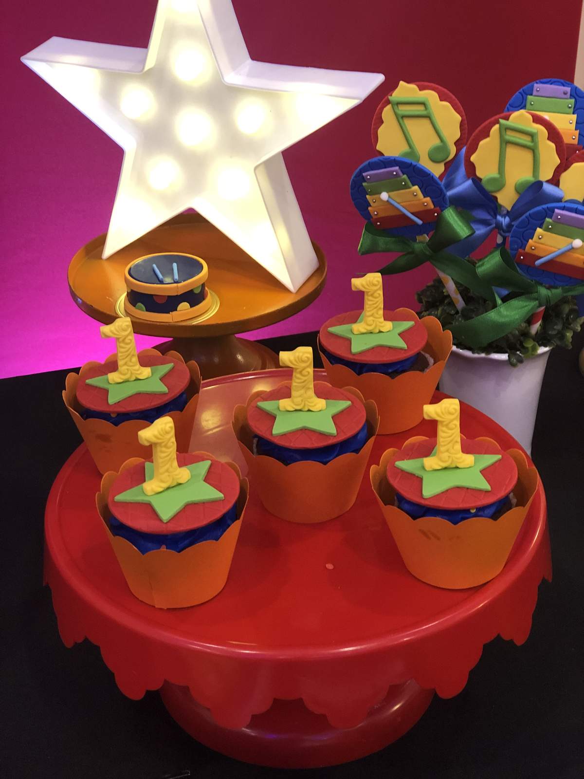 Music / Instruments Birthday Party Ideas | Photo 7 of 7 | Catch My Party