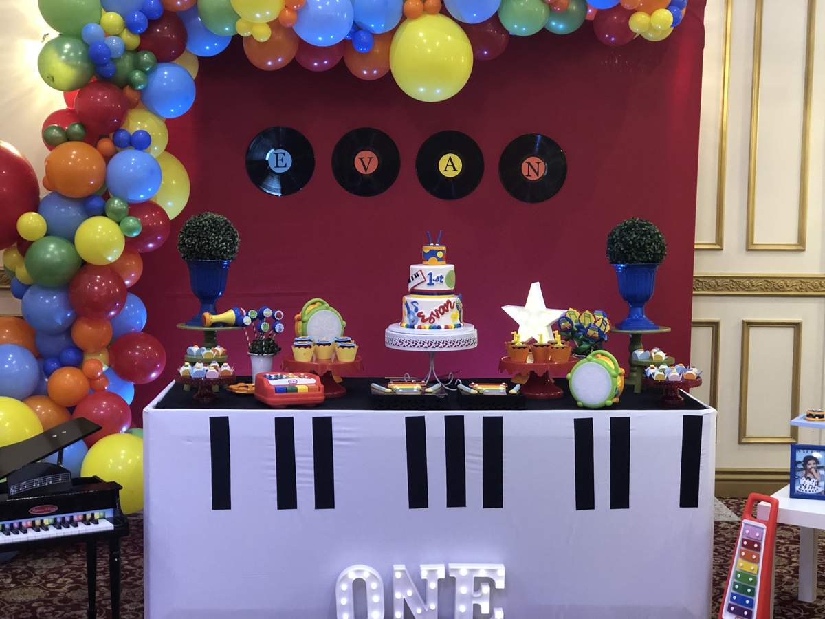 Music / Instruments Birthday Party Ideas | Photo 7 of 7 | Catch My Party