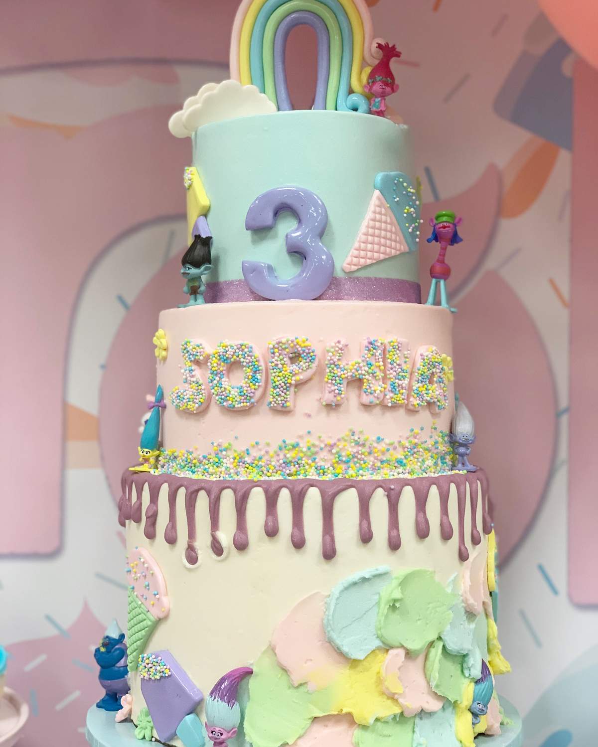 Trolls / Birthday "Trolls Ice Cream party" | Catch My Party