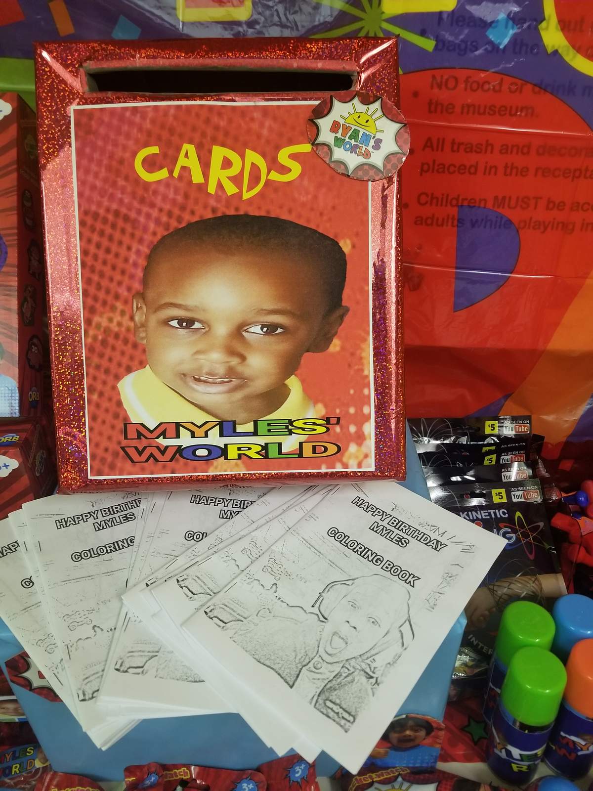 Ryan's World Birthday Party Ideas | Photo 1 of 11 | Catch My Party