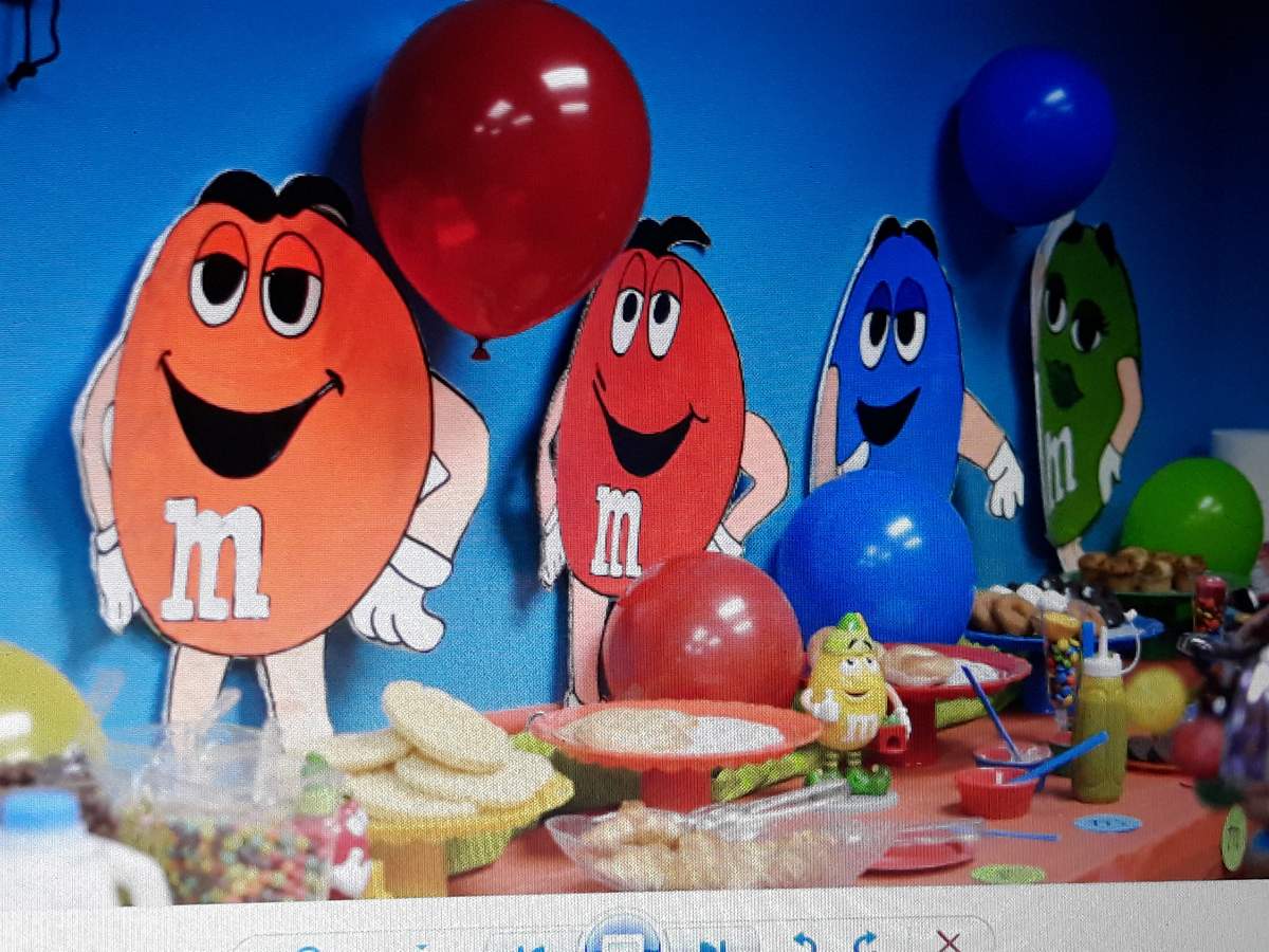 M & M Birthday Party Ideas | Photo 5 of 7 | Catch My Party