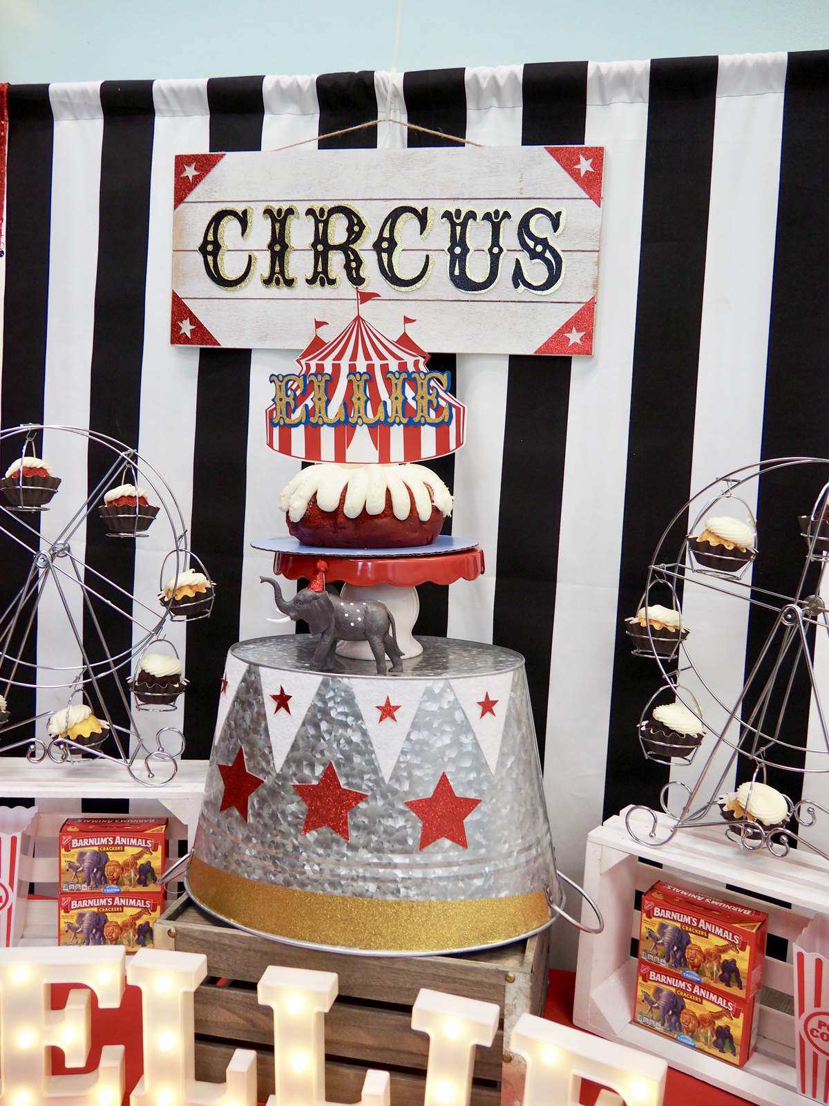 Circus / Carnival Birthday Party Ideas | Photo 1 of 15 | Catch My Party