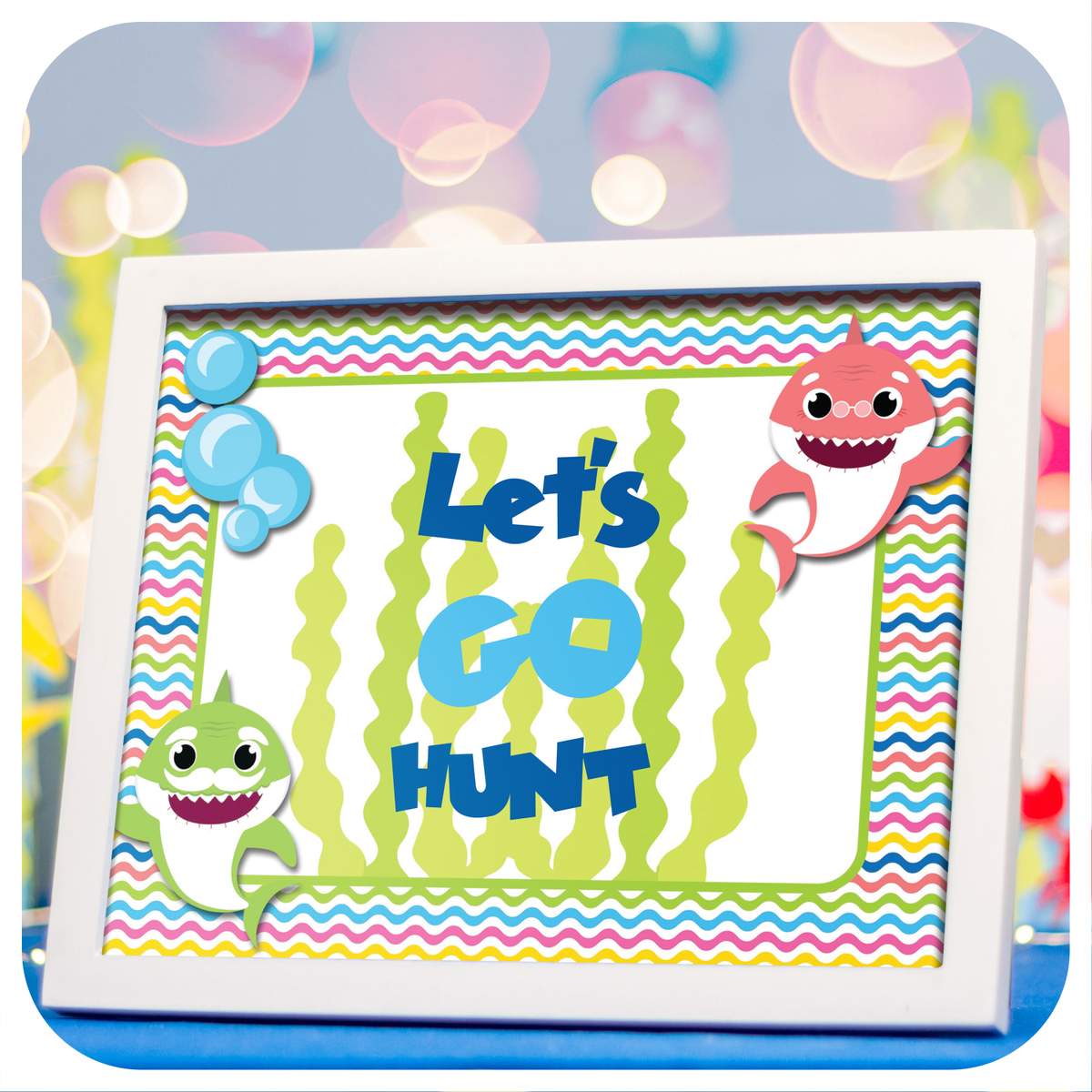 Baby Shark Birthday Party Ideas | Photo 68 of 74 | Catch My Party