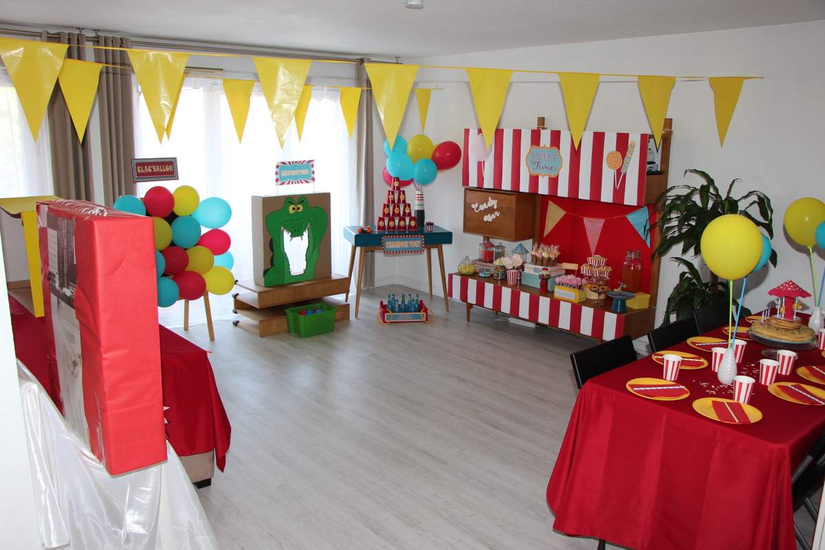 Funfair Birthday Party Ideas | Photo 1 of 32 | Catch My Party