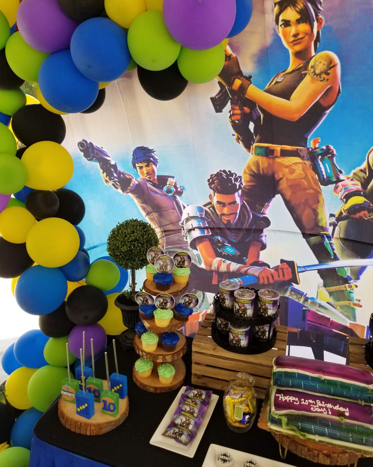 Fortnite Birthday Party Ideas | Photo 1 of 22 | Catch My Party
