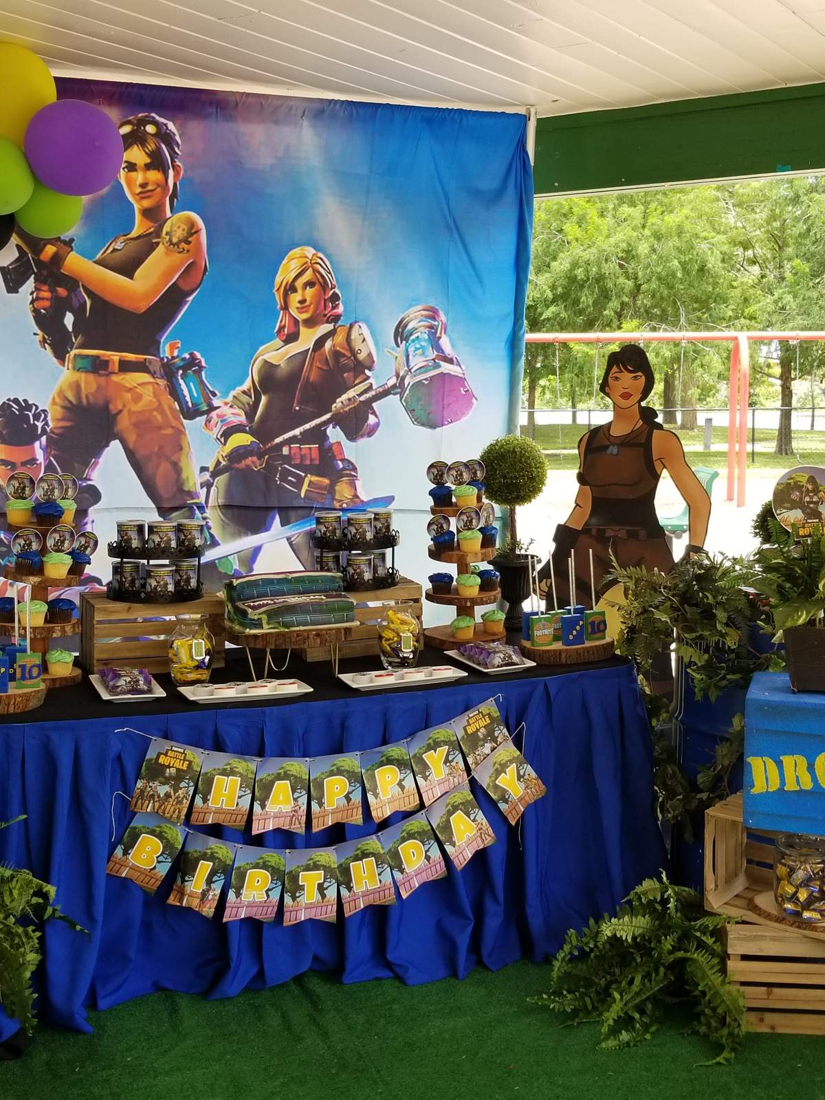 Fortnite Birthday Party Ideas | Photo 2 of 22 | Catch My Party