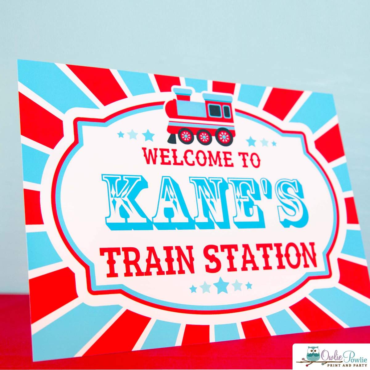 Trains Birthday Party Ideas | Photo 1 of 28 | Catch My Party