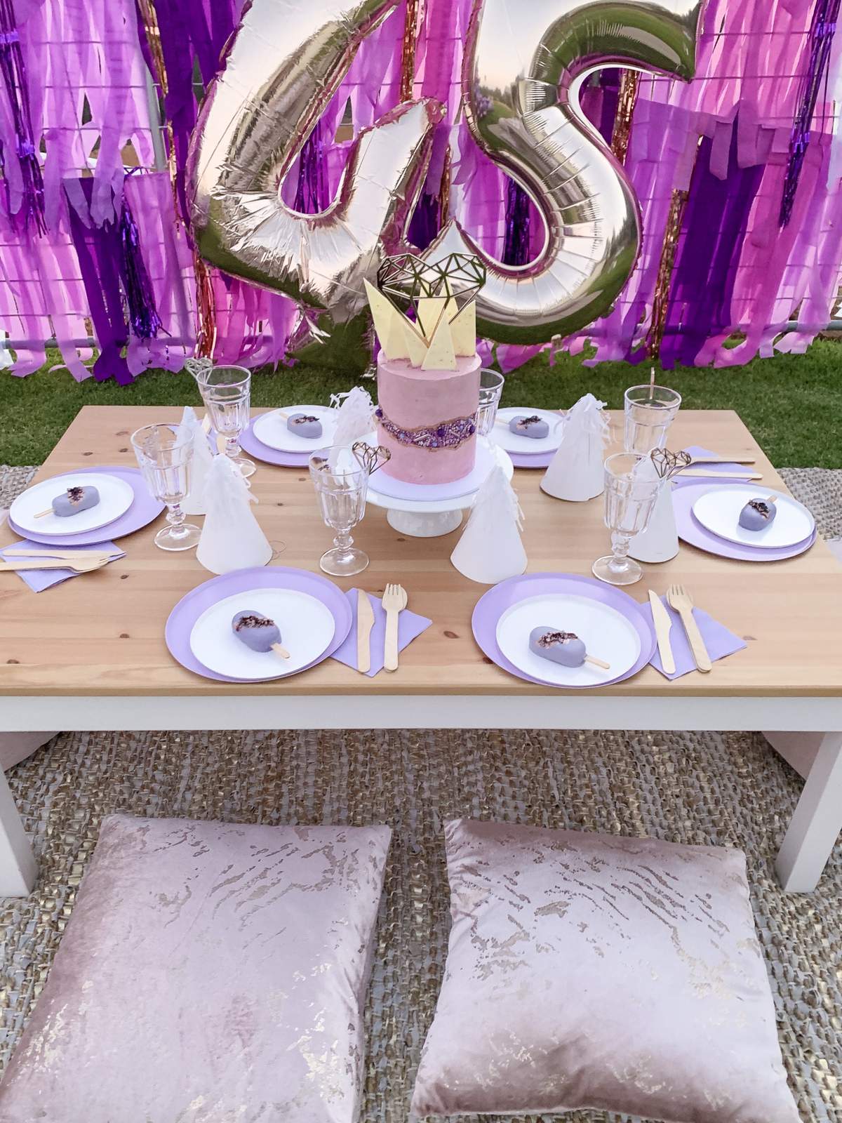 Purple Gem Party Birthday Party Ideas | Photo 5 of 23 | Catch My Party