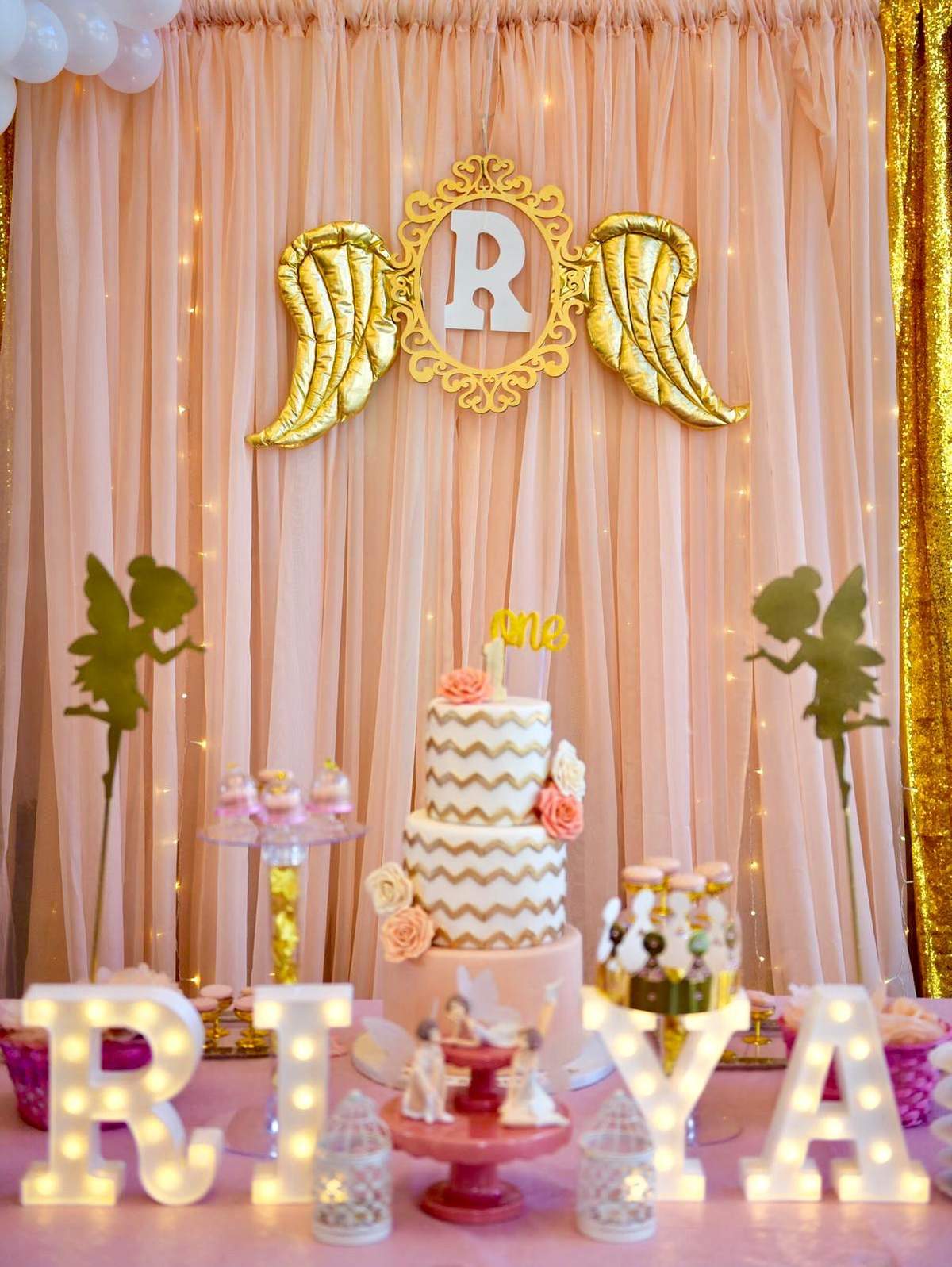 Angel / Heaven Birthday Party Ideas | Photo 1 of 5 | Catch My Party