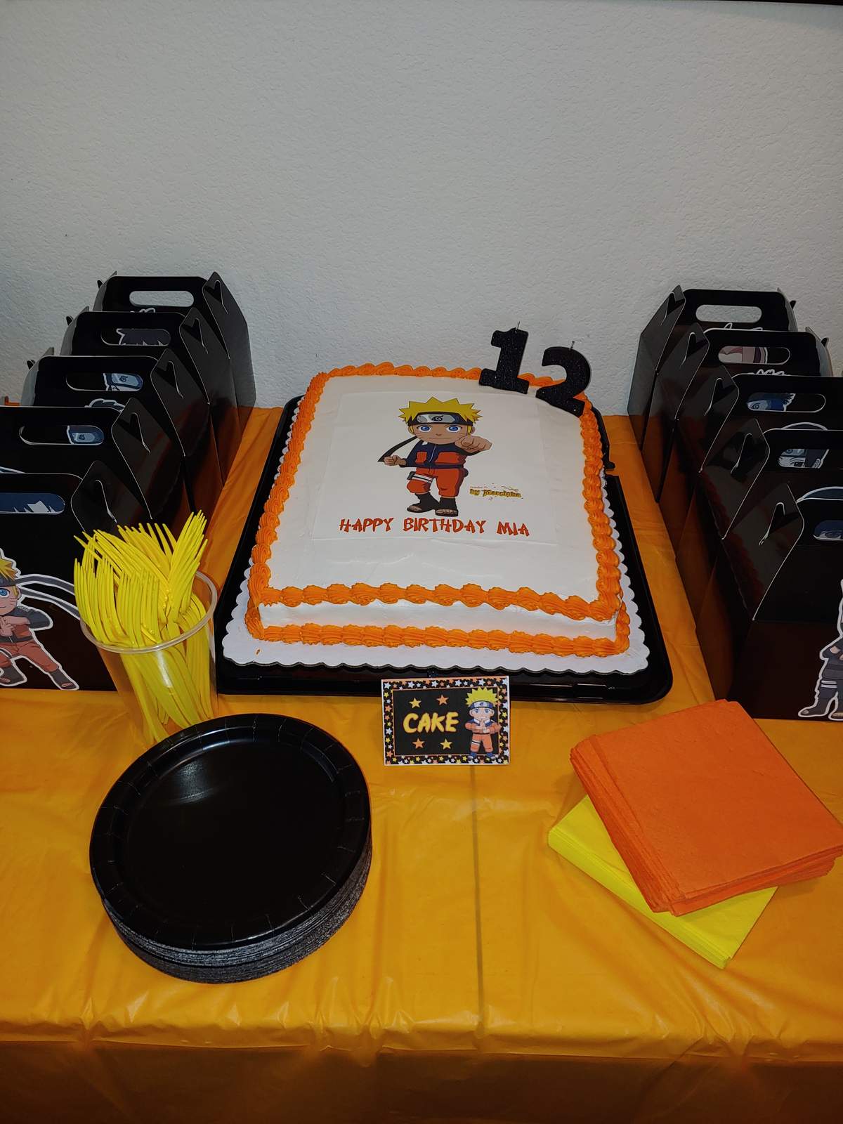 Naruto Birthday Party Ideas | Photo 1 of 18 | Catch My Party