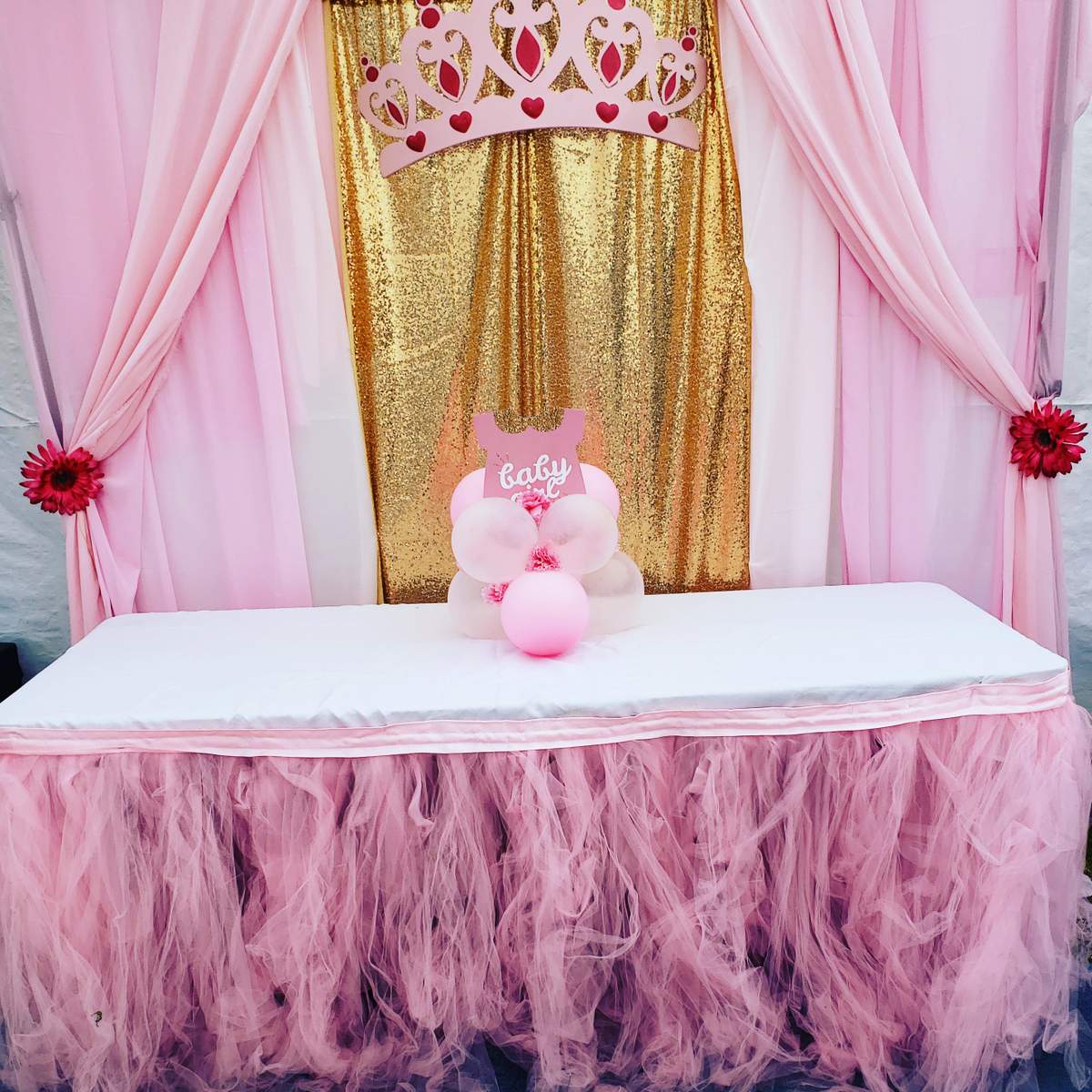 Shades of pink Baby Shower Party Ideas | Photo 3 of 5 | Catch My Party