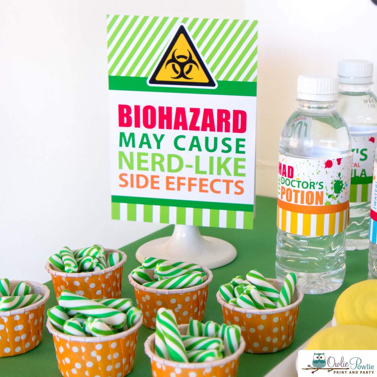 Science Birthday Party Ideas | Photo 39 of 44 | Catch My Party