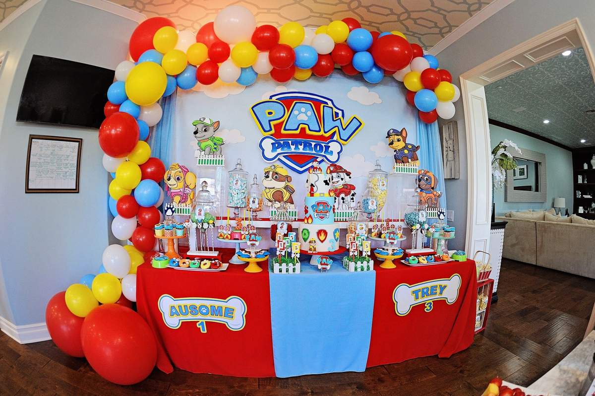 Paw Patrol Characters For Birthday Parties Printable Templates Free