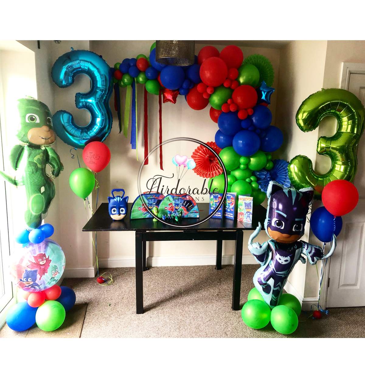 PJ Masks Birthday Party Ideas | Photo 1 of 9 | Catch My Party