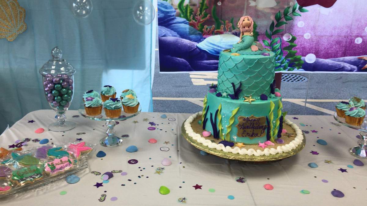 Mermaid / Birthday "Erika’s Mermaid 4th birthday party " | Catch My Party