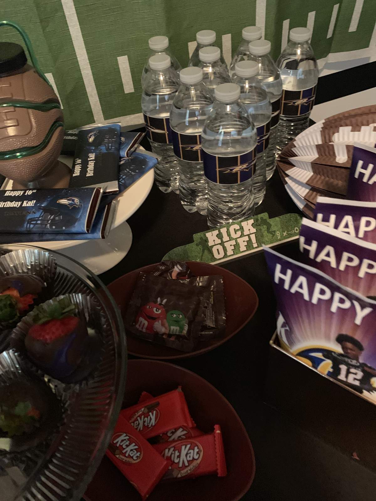 The Baltimore Ravens Birthday Party Ideas | Photo 9 of 14 | Catch My Party