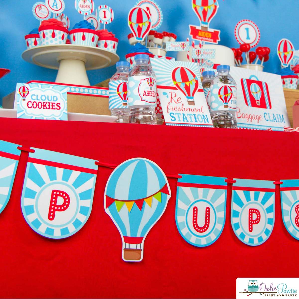 Hot Air Balloon Birthday Board Ideas at Ester Gordan blog