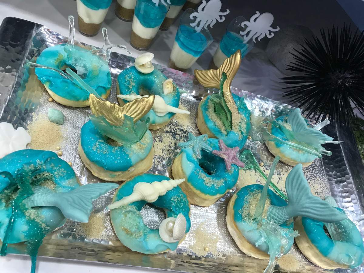 winter mermaid Birthday Party Ideas | Photo 44 of 54 | Catch My Party