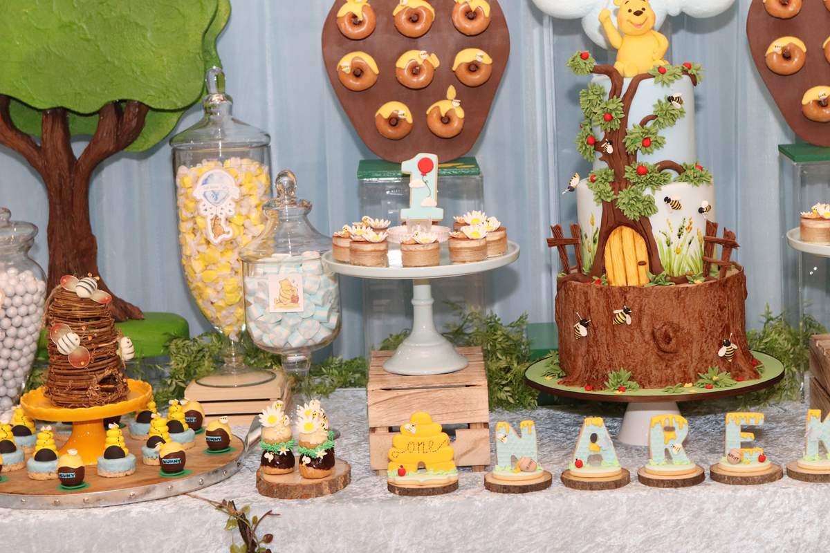 Winnie the Pooh Birthday Party Ideas | Photo 1 of 17 | Catch My Party