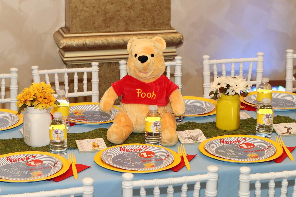 Winnie the Pooh Birthday Party Ideas | Photo 1 of 17 | Catch My Party