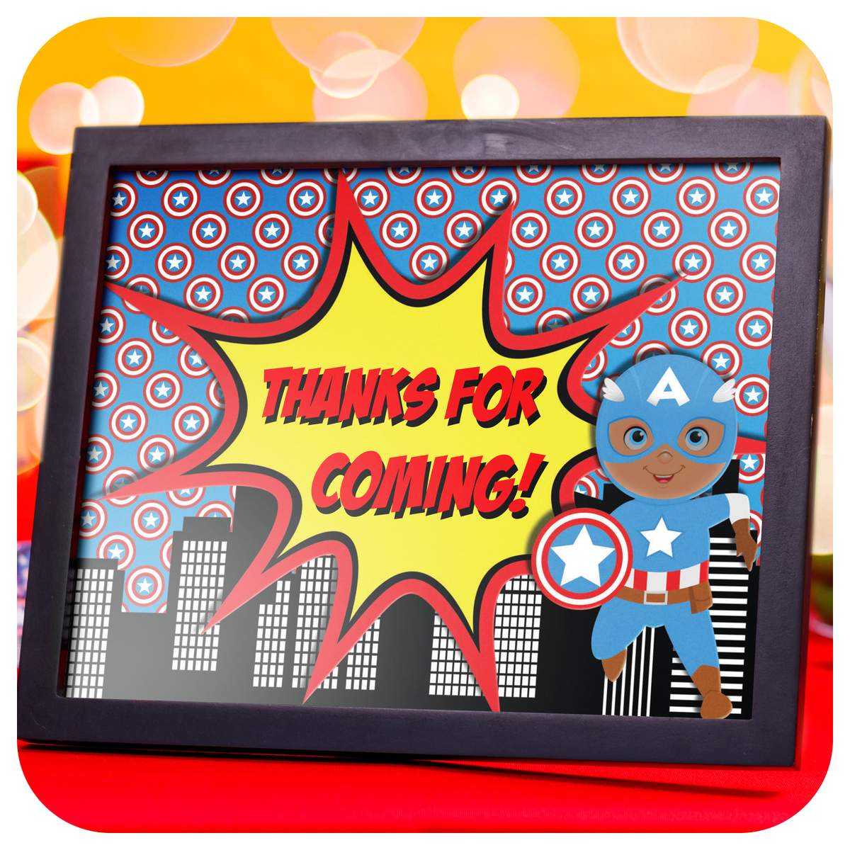 Superhero Birthday Party Ideas | Photo 1 of 68 | Catch My Party