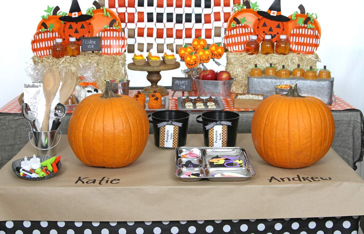 Pumpkin Halloween Party Ideas | Photo 2 of 15 | Catch My Party