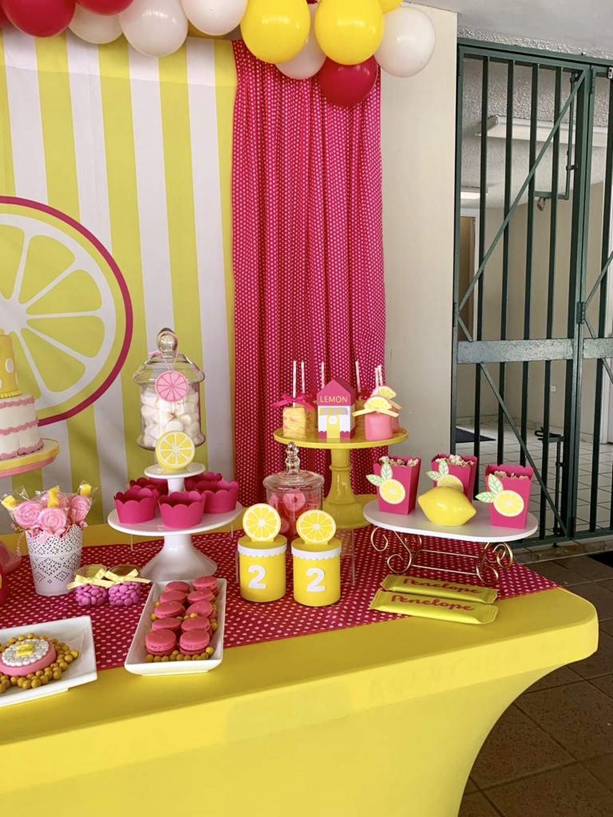 Pink lemonade Birthday Party Ideas | Photo 4 of 8 | Catch My Party