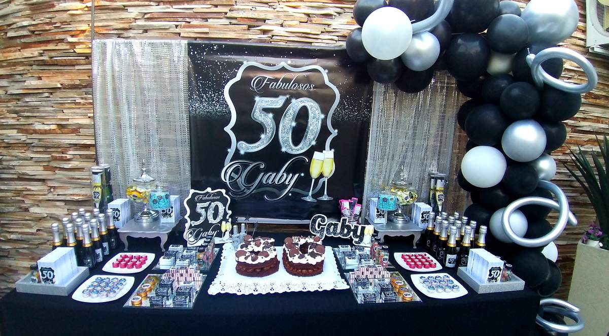 50th Birthday Birthday Party Ideas | Photo 5 of 16 | Catch My Party