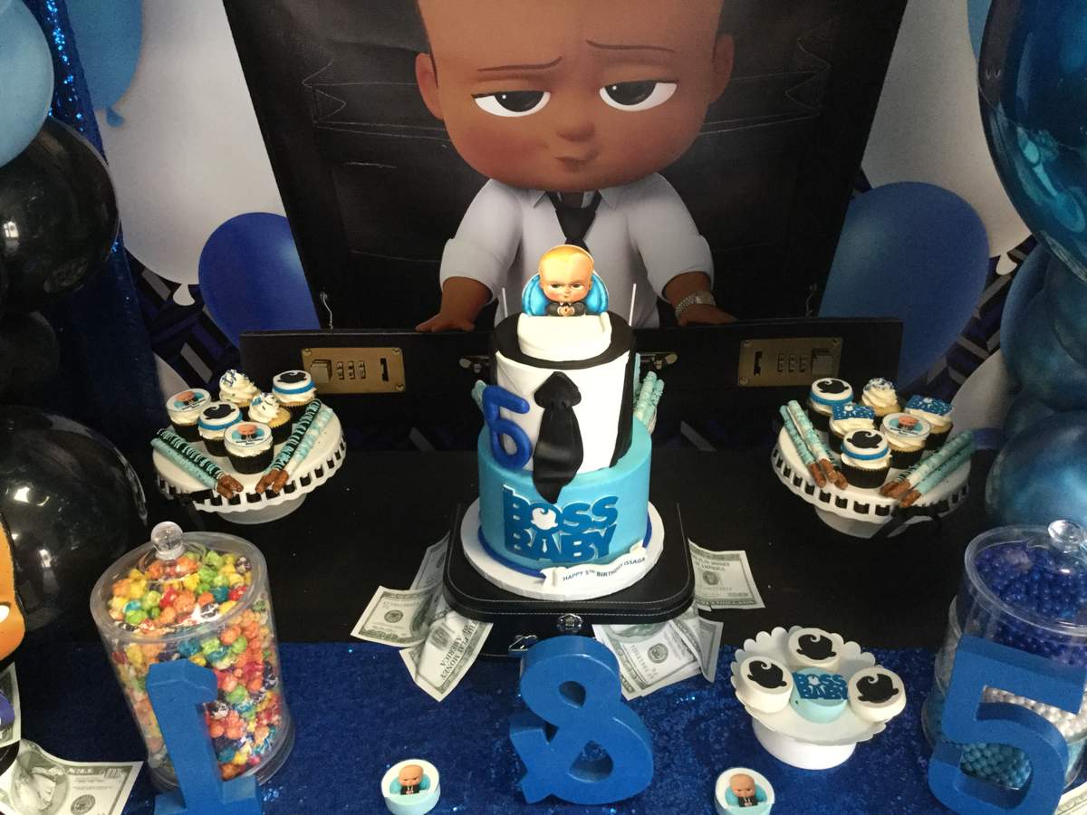 Boss Baby Baby Shower Party Ideas | Photo 1 of 19 | Catch My Party