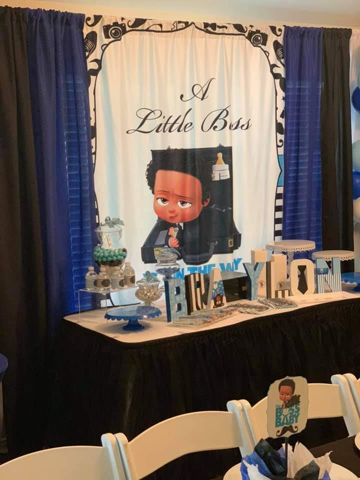 Boss Baby Baby Shower Party Ideas | Photo 2 of 8 | Catch My Party