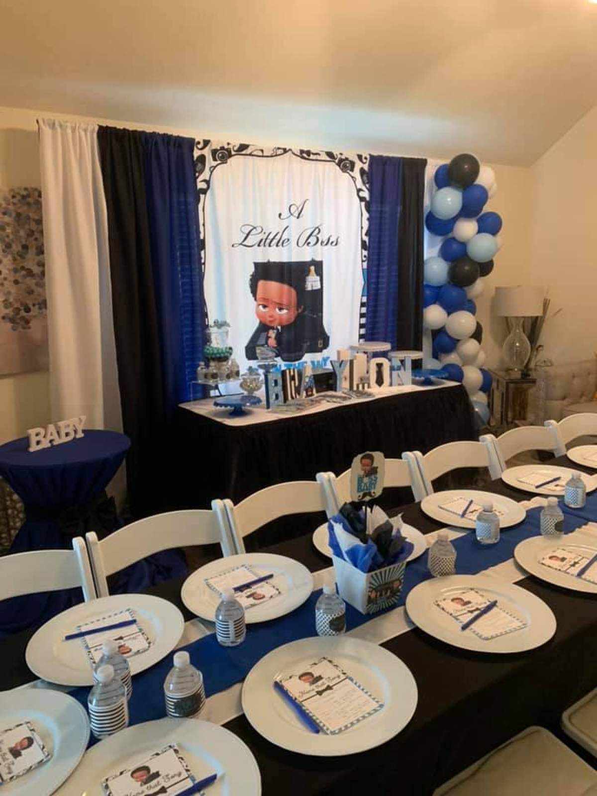Boss Baby Baby Shower Party Ideas | Photo 3 of 8 | Catch My Party