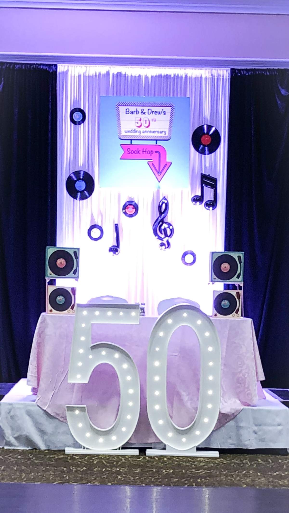 1950's Rock N Roll Dinner Party Party Ideas | Photo 18 of 23 | Catch My ...